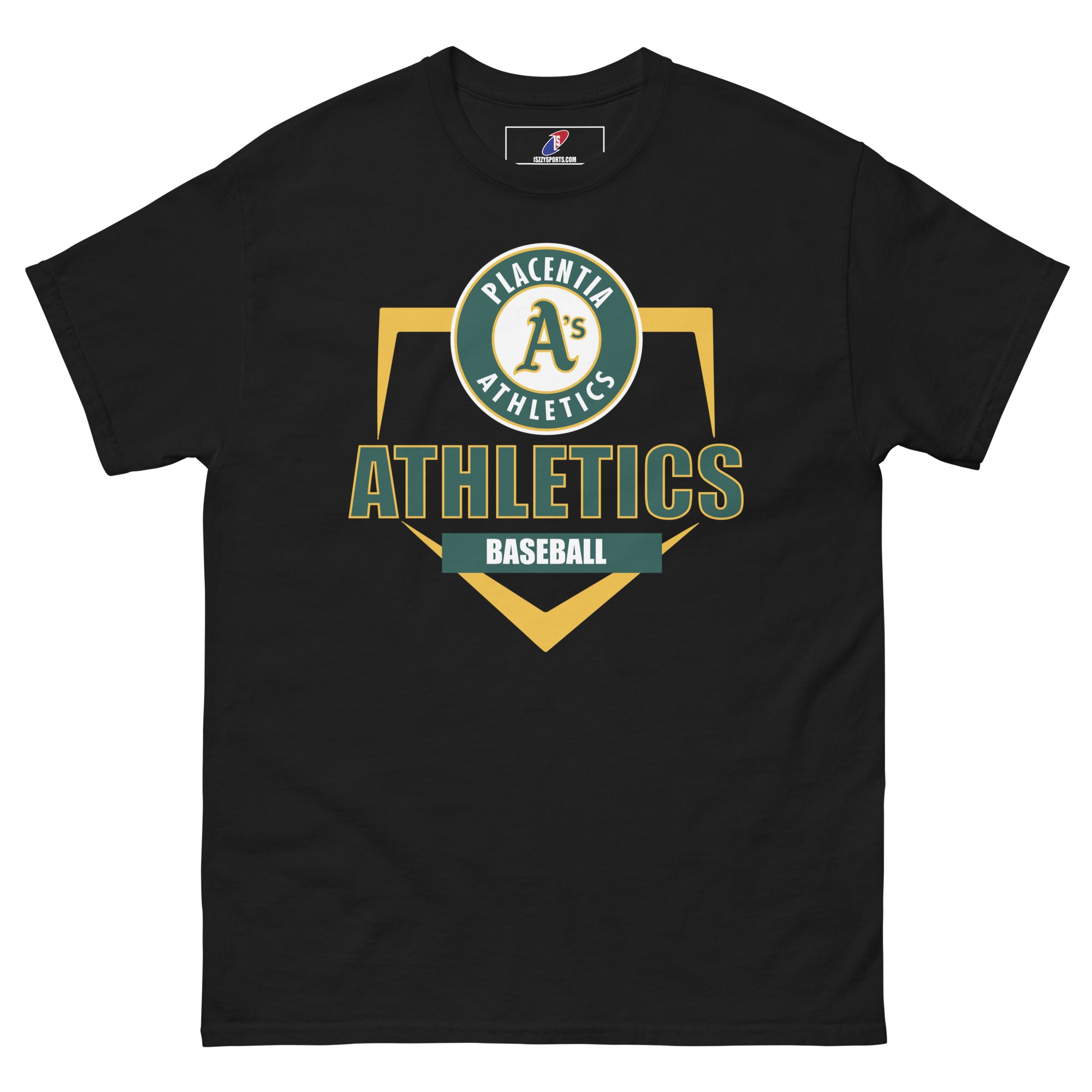 ATHLETICS BASEBALL T-SHIRT – Iszzy Sports