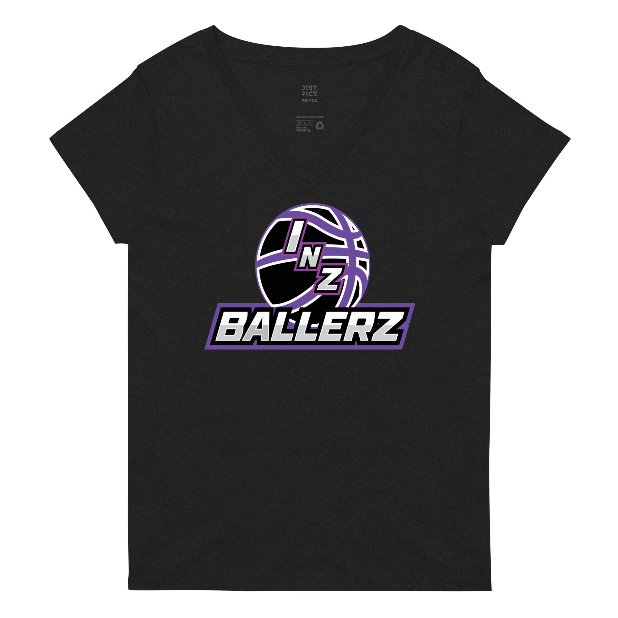 Women’s INZ Ballerz V-neck t-shirt – Iszzy Sports